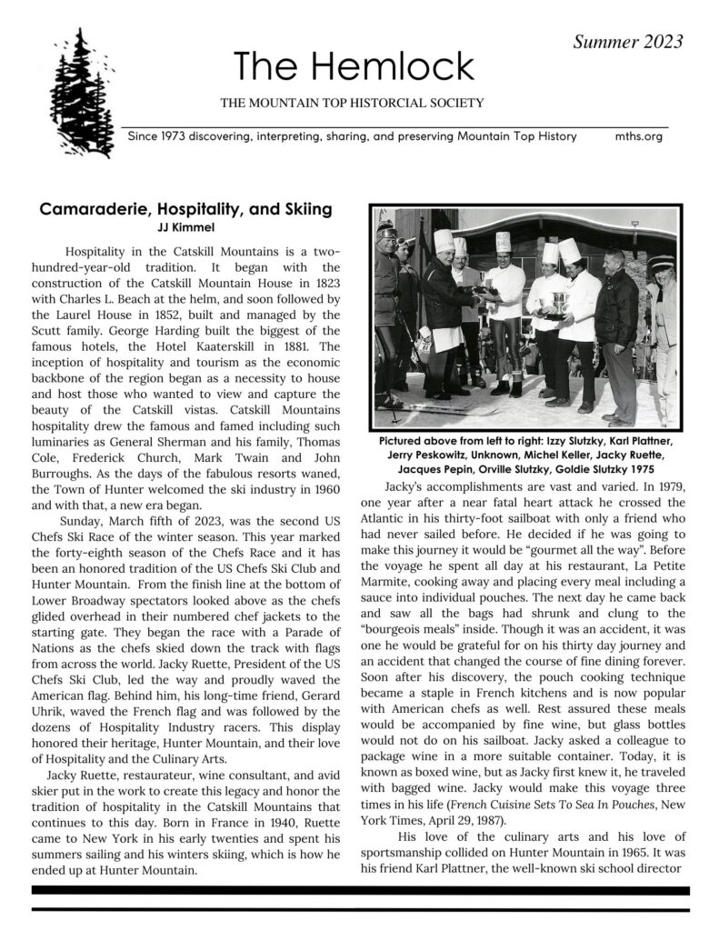 The Hemlock – MTHS